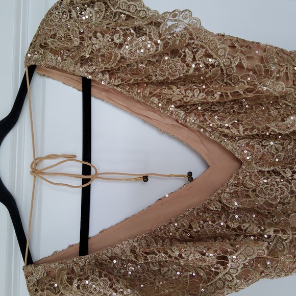 Spell | Dresses | Spell Nina Lace Sequin Shift Mini Dress | Poshmark